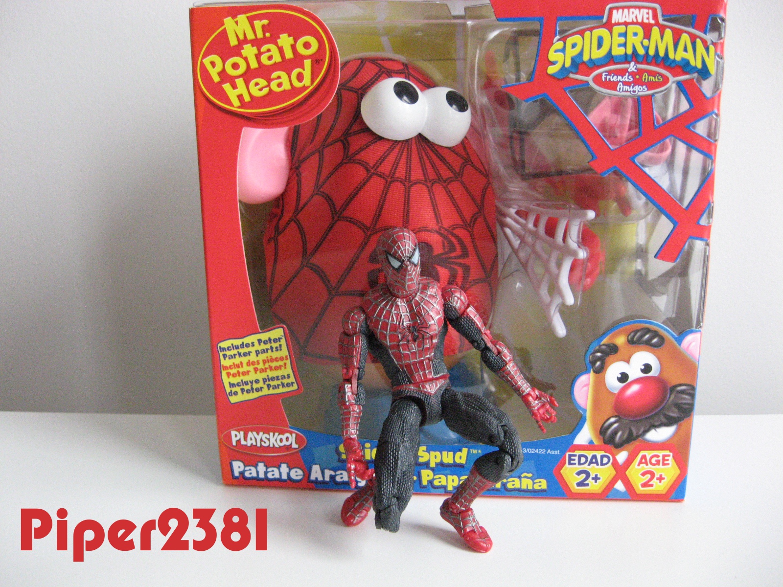 Piper2381: Mr. Potato Head Spider-Man
