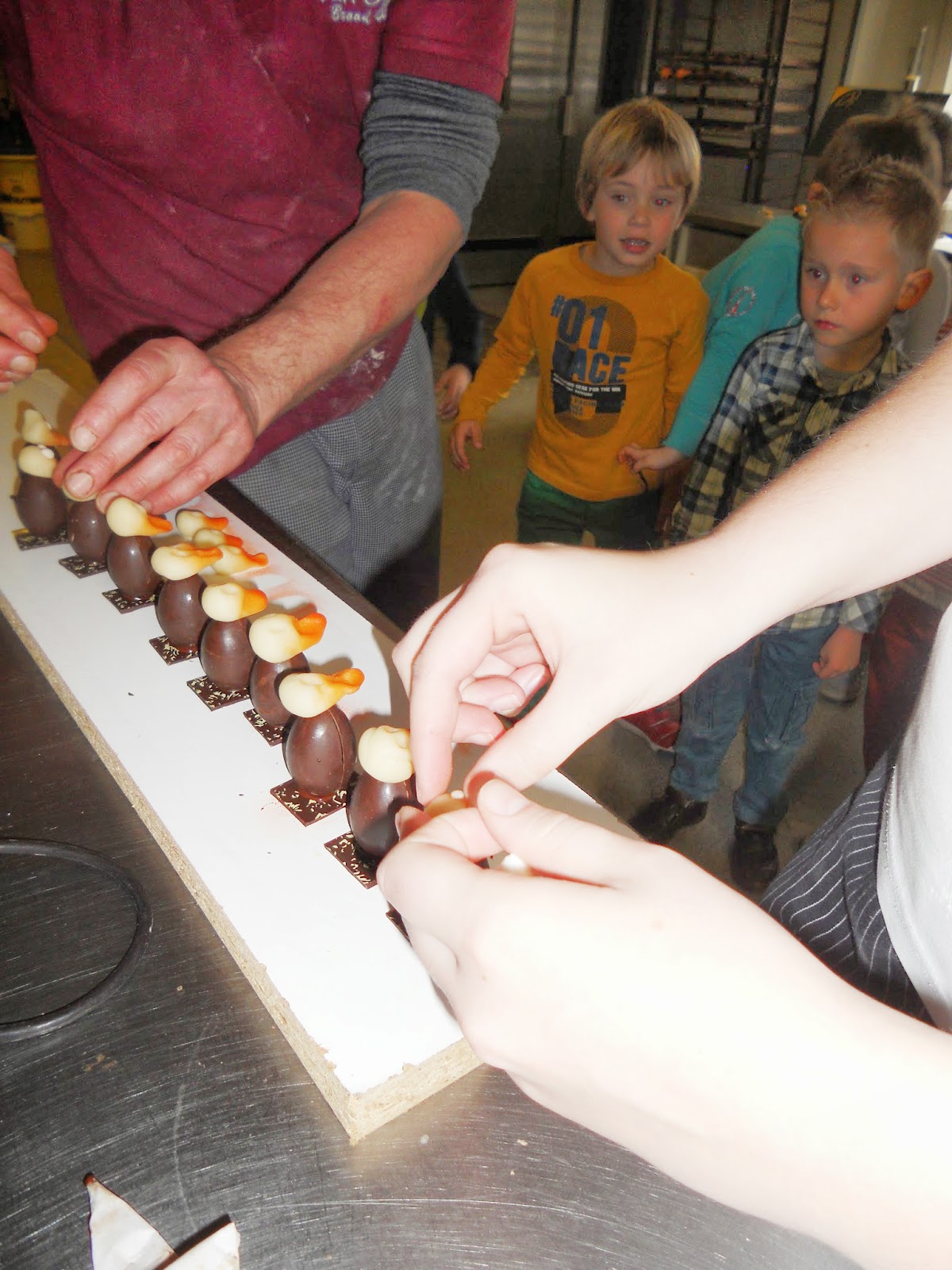 Tweede en derde kleuterklas van GVB Den Hulst (Testelt): "De bakker"