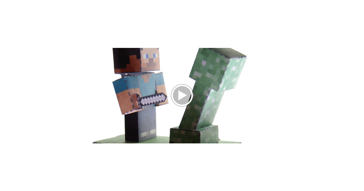 Minecraft Machine Papercraft | Papercraft Paradise | PaperCrafts ...