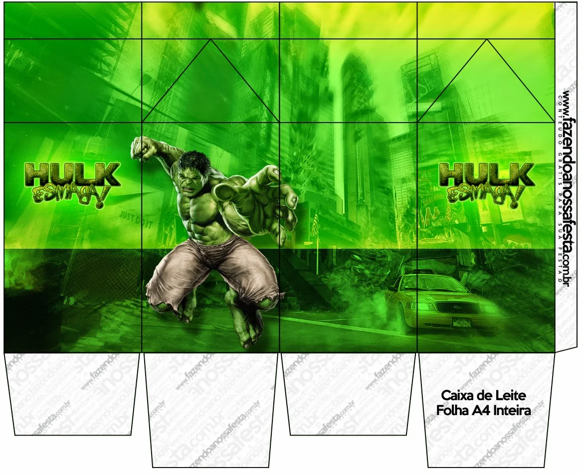 Hulk Free Printable Boxes. - Oh My Fiesta! in english