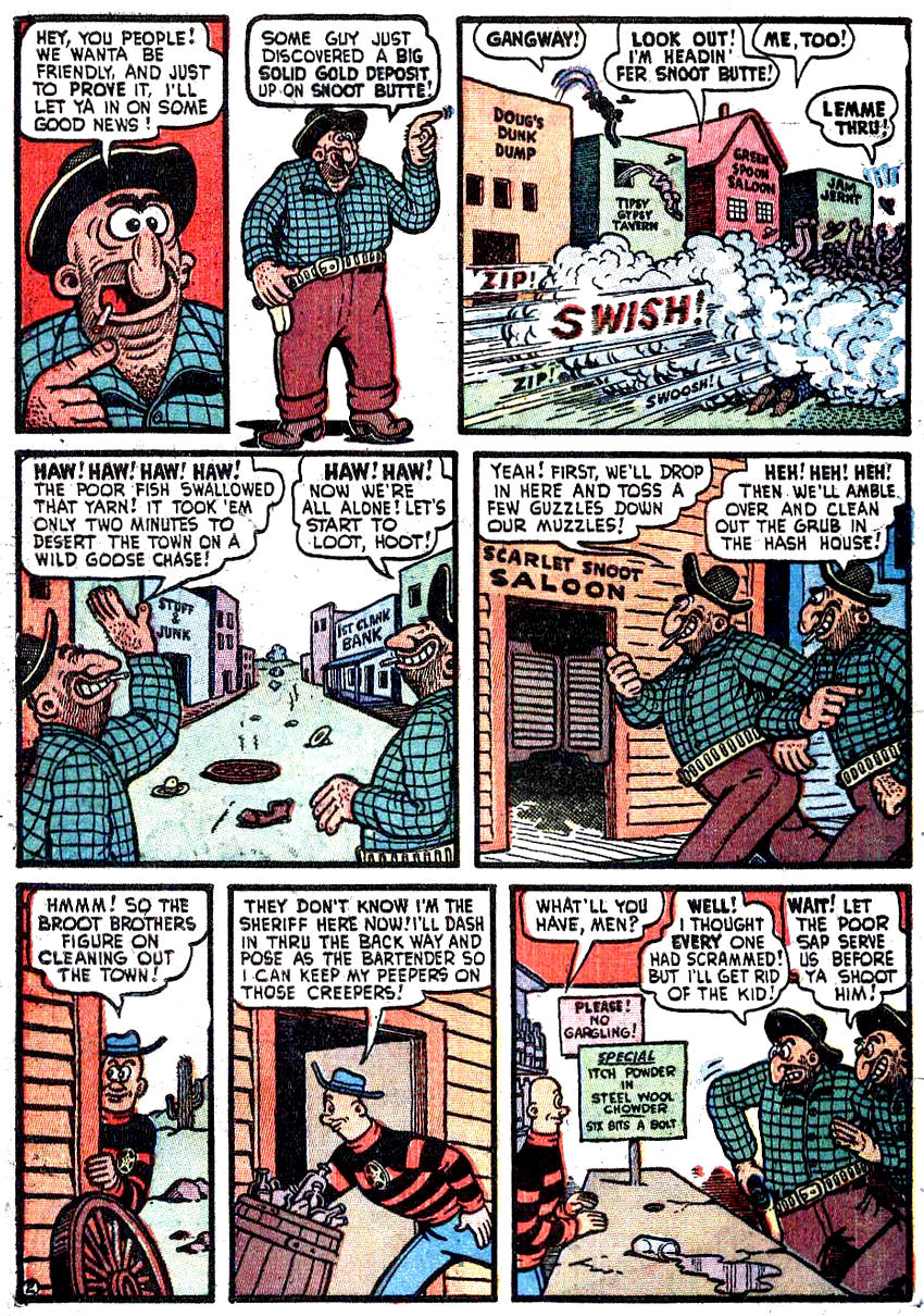 Pappy's Golden Age Comics Blogzine: Number 1297: Basil’s boys, Mystic ...