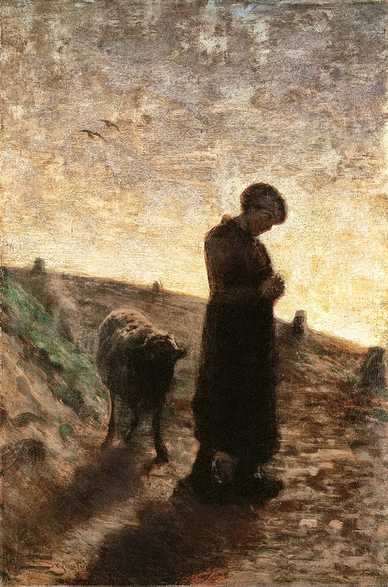 Giovanni Segantini | Divisionist painter | Tutt'Art@ | Pittura ...