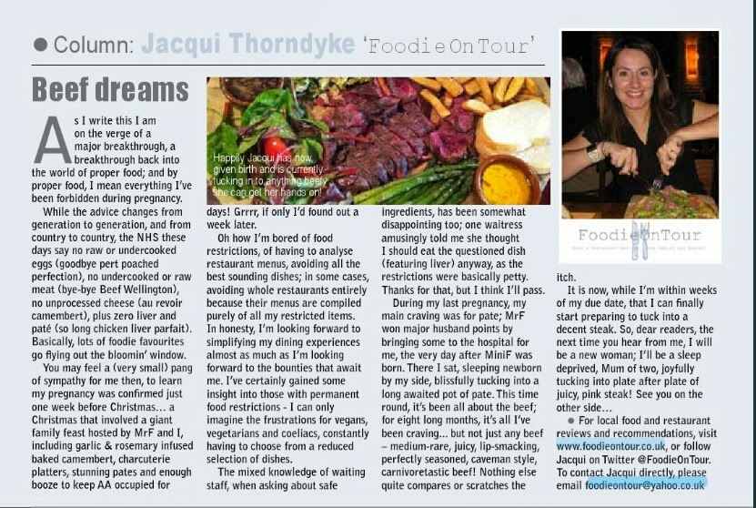 FoodieOnTour | Food, Family and a Sprinkling of Fitness: Beef Dreams