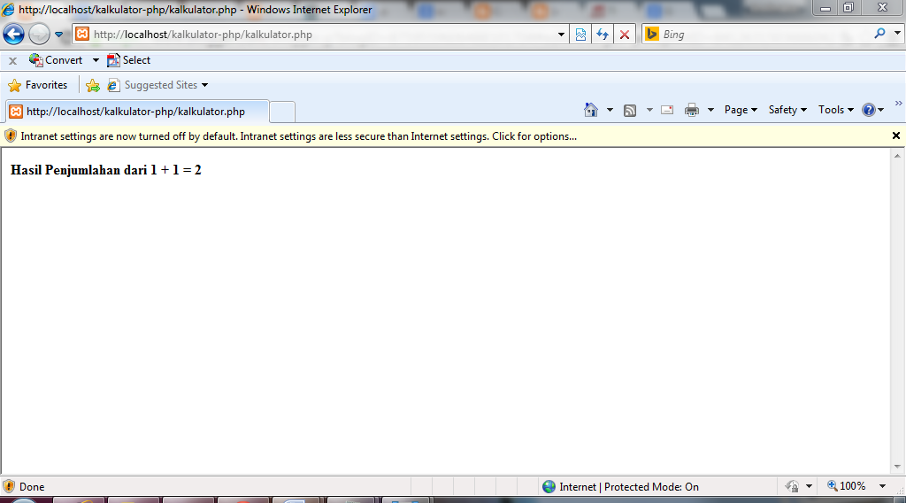 | Tutorial Membuat Kalkulator dengan PHP