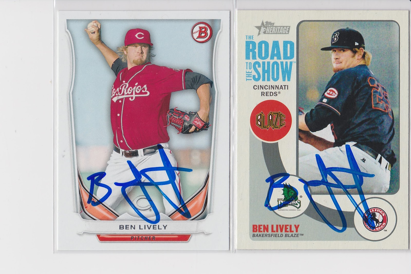 Jackson's Autographs: TTM Success Ben Lively