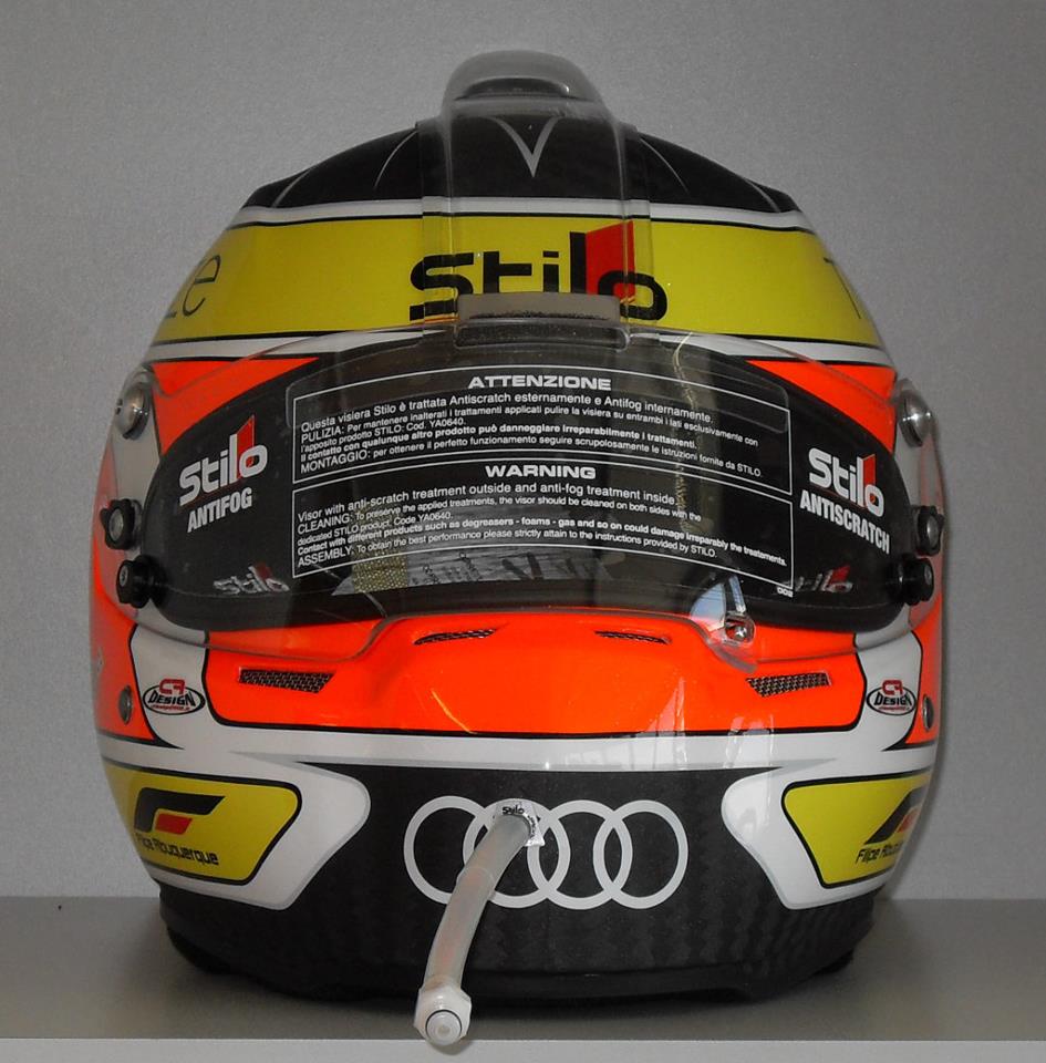 Racing Helmets Garage: Stilo ST4FN F.Albuquerque 2013 by CF Design