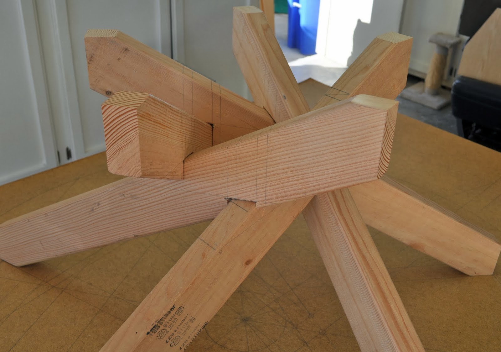 Roof Framing Geometry: Reciprocal Roof