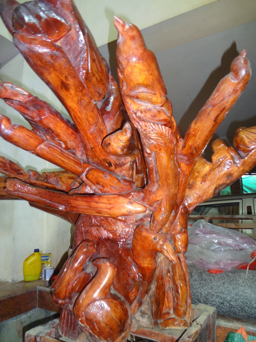 Sharon Wooden Root Carving Designs - Wood Design Ideas