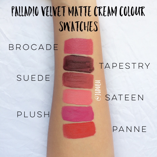 Jodywhat: The Mermaid Lifestyle & Beauty Blog: Palladio: Velvet Matte ...