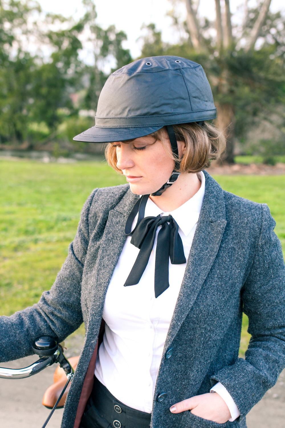 Preppy Bike Style - Finding Femme