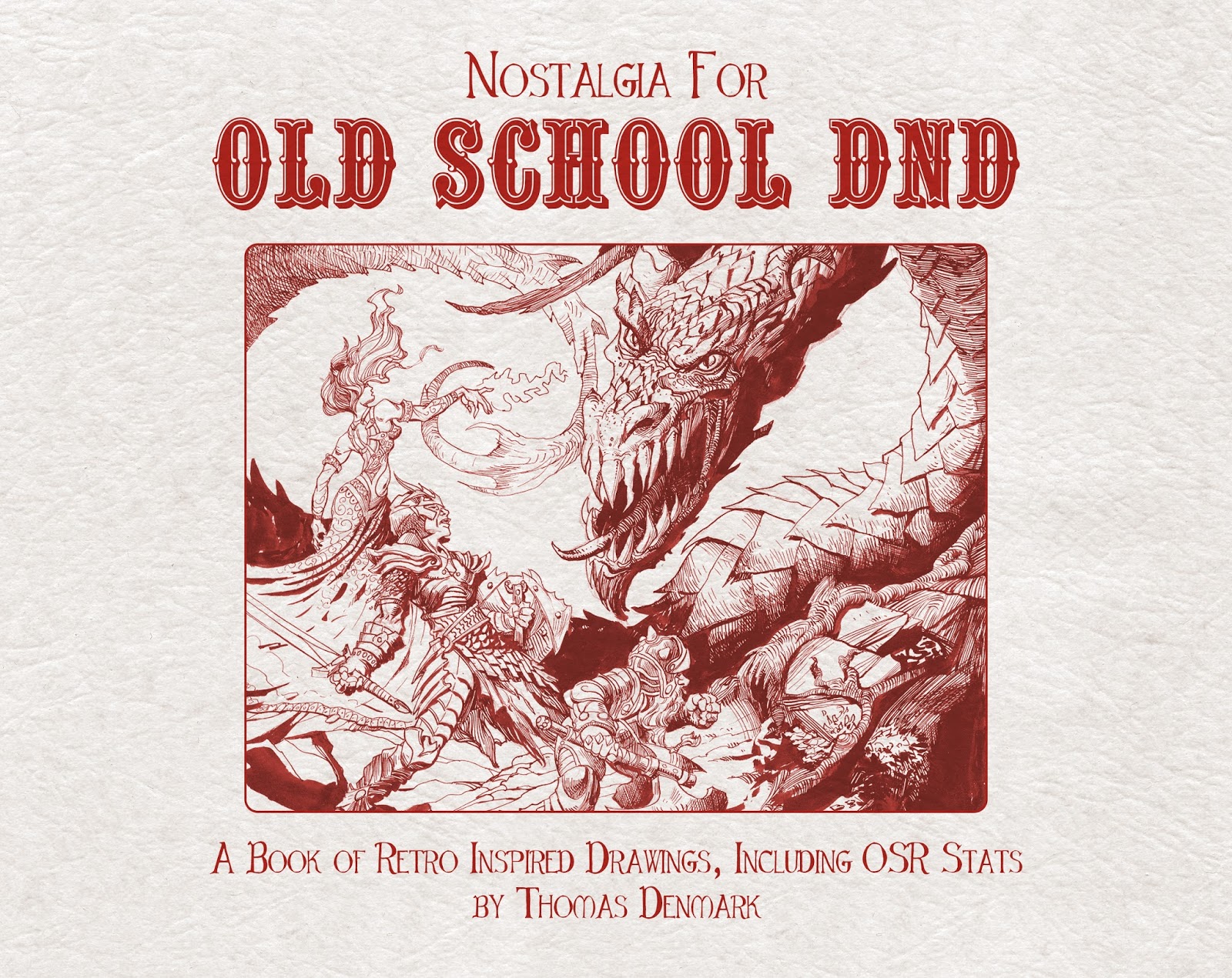 Dungeoneering Game Blog: Drawings Inspired by Old-School DND