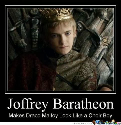 #GameOfThrones Joffrey Vs Malfoy | Game Of Thrones Memes and Quotes