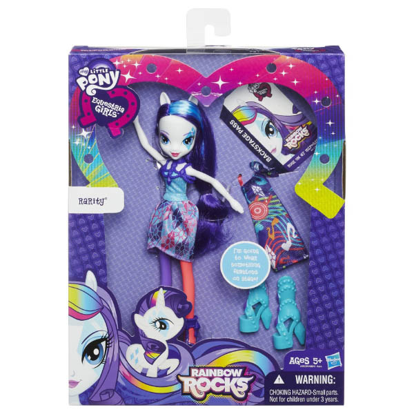 My Little Pony Equestria Girls Rainbow Rocks Dress Up Rarity Doll | MLP ...