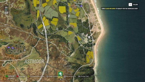FH4: Map Locations and Seasonal Barn Finds