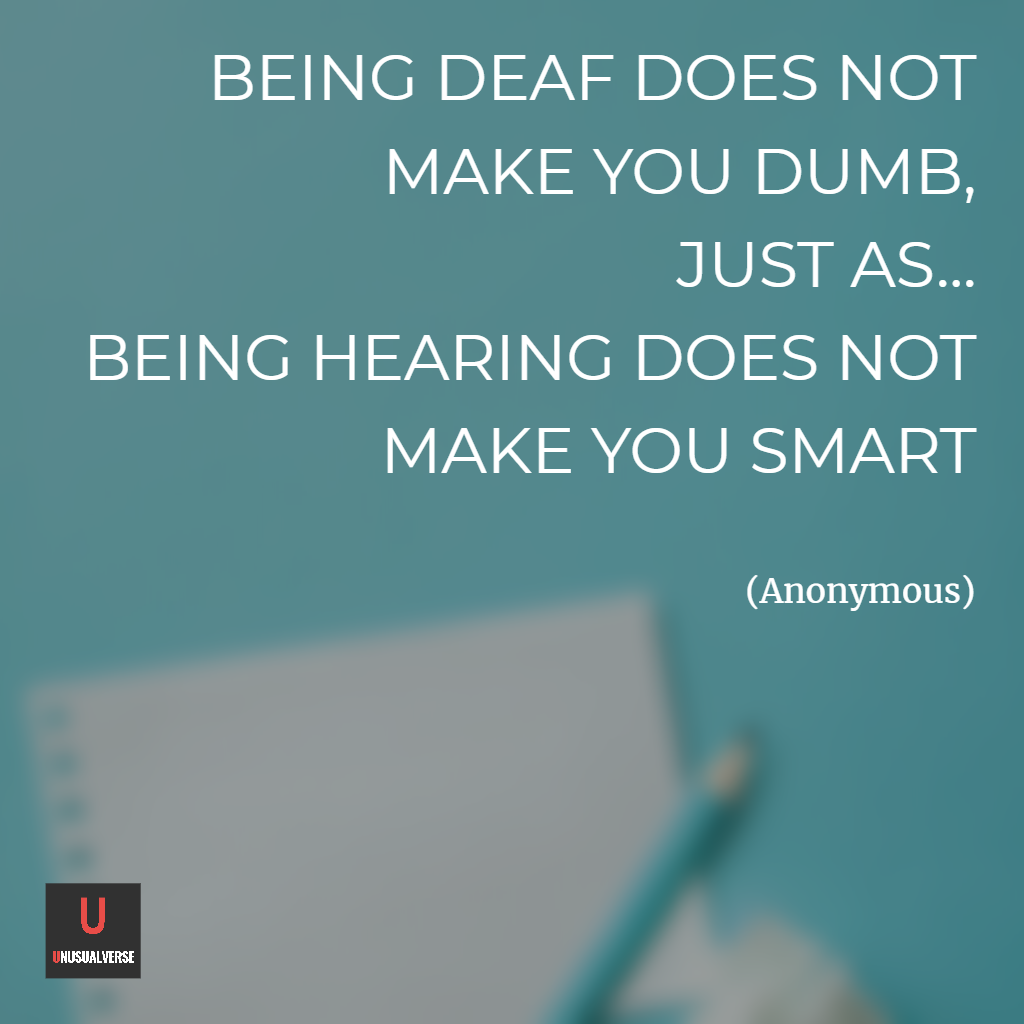 Famous Deaf People Quotes