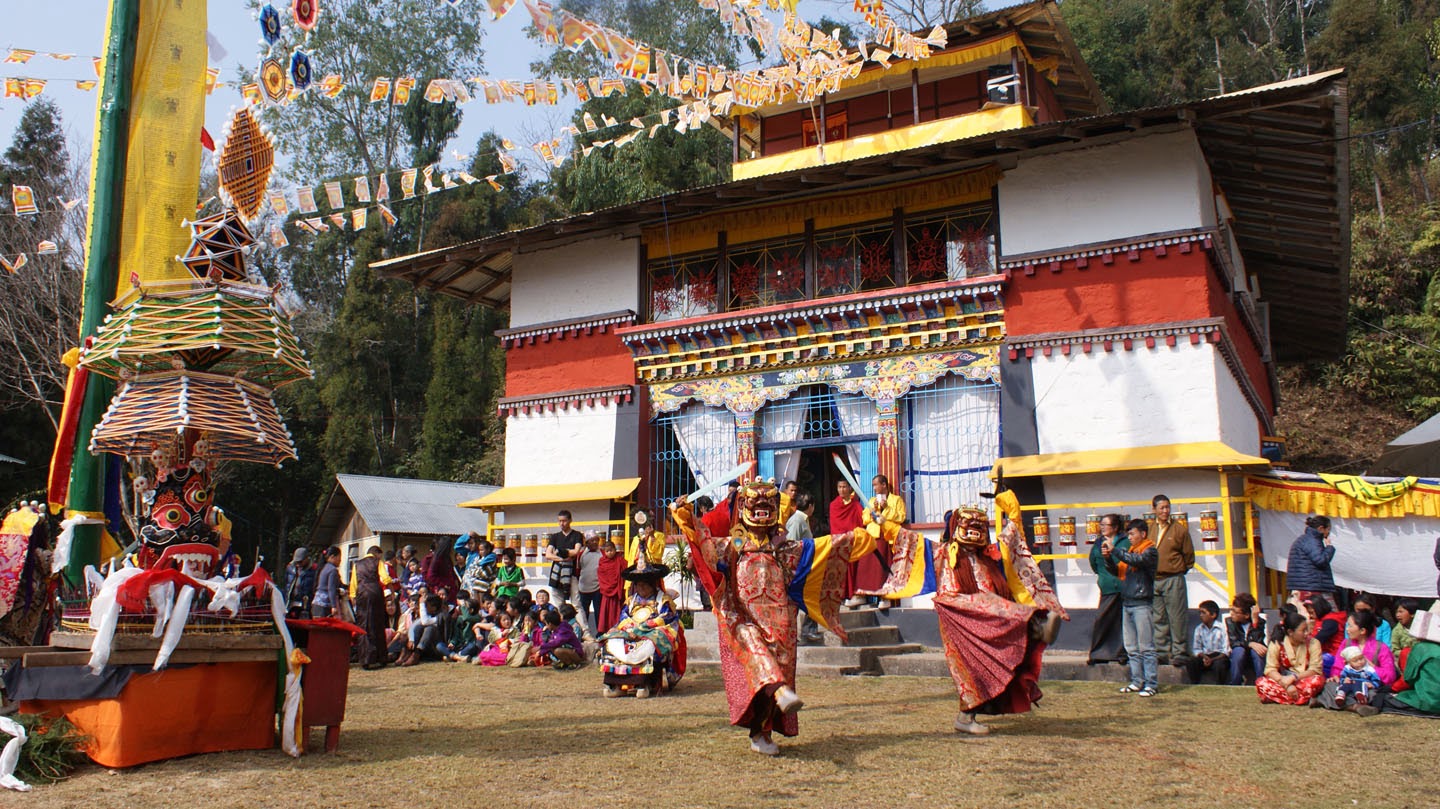 Sikkim NOW!: Gutor Chaam at Sang Gumpa