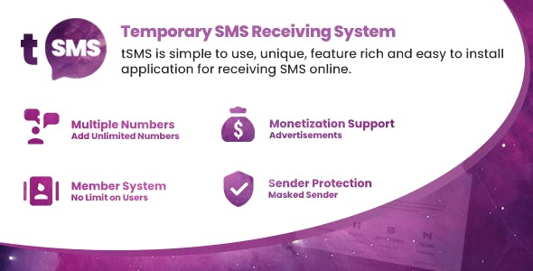 tSMS - Temporary SMS Receiving System | Ebo Share - Free Download
