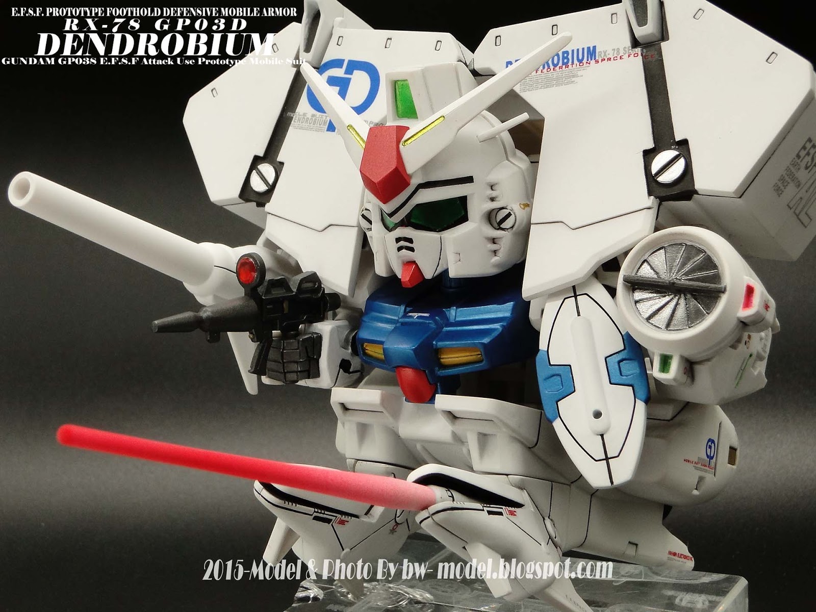 BW 模型~窮酸鬼的鋼普拉(鋼彈): [SD] GP03D 鋼彈試作3號機