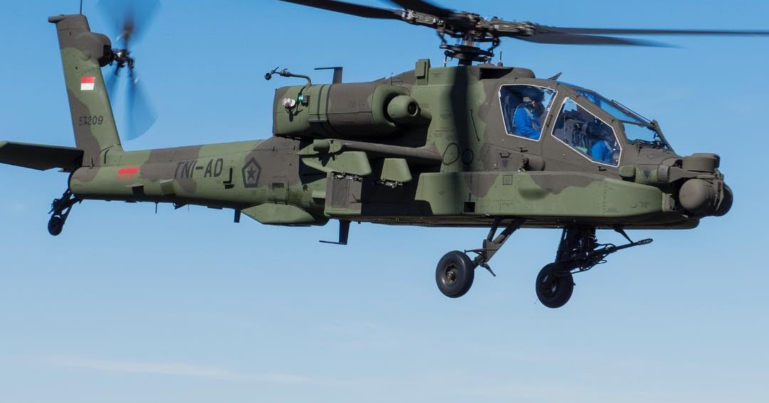 Garuda Militer: [Foto] Penampakan Helikopter Apache Penerbad