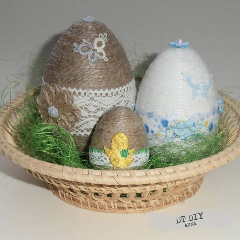 DIY - zrób to sam : TUTORIAL - Jajo patchworkowe