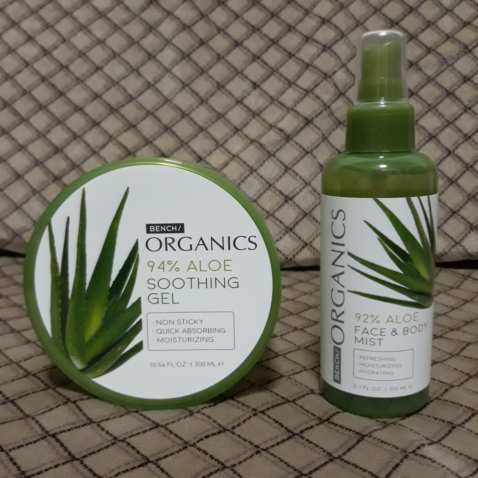 Bench Organics Aloe Soothing Gel and Face and Body Mist - Hey Street Smart