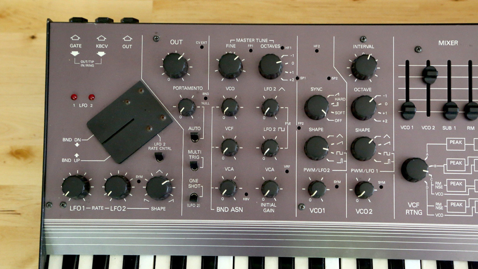MATRIXSYNTH: Synton Syrinx SN 1 Rare Purple Vintage Synthesizer Synth ...