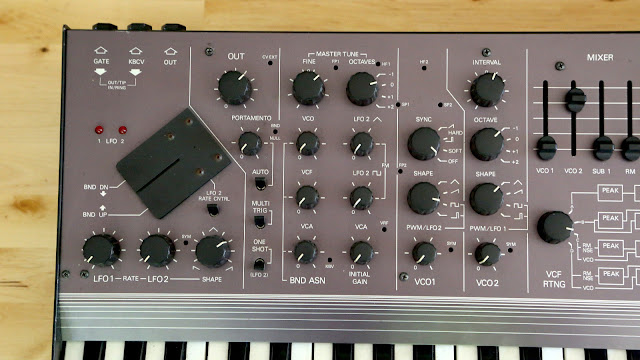 MATRIXSYNTH: Synton Syrinx SN 1 Rare Purple Vintage Synthesizer Synth ...