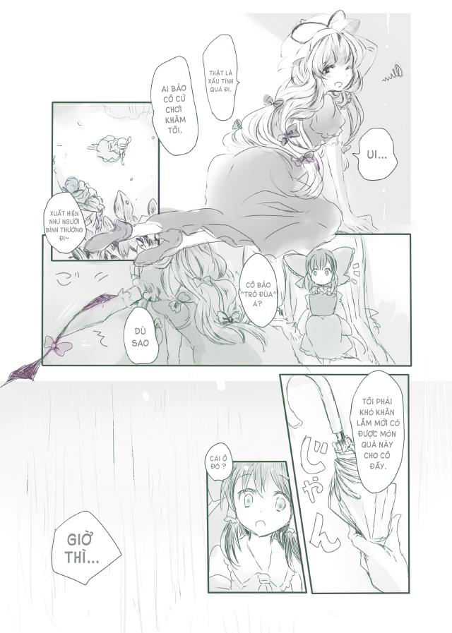 [Hanada Hyou] Ni-ai Kasa - Vietnamese Touhou Doujinshi