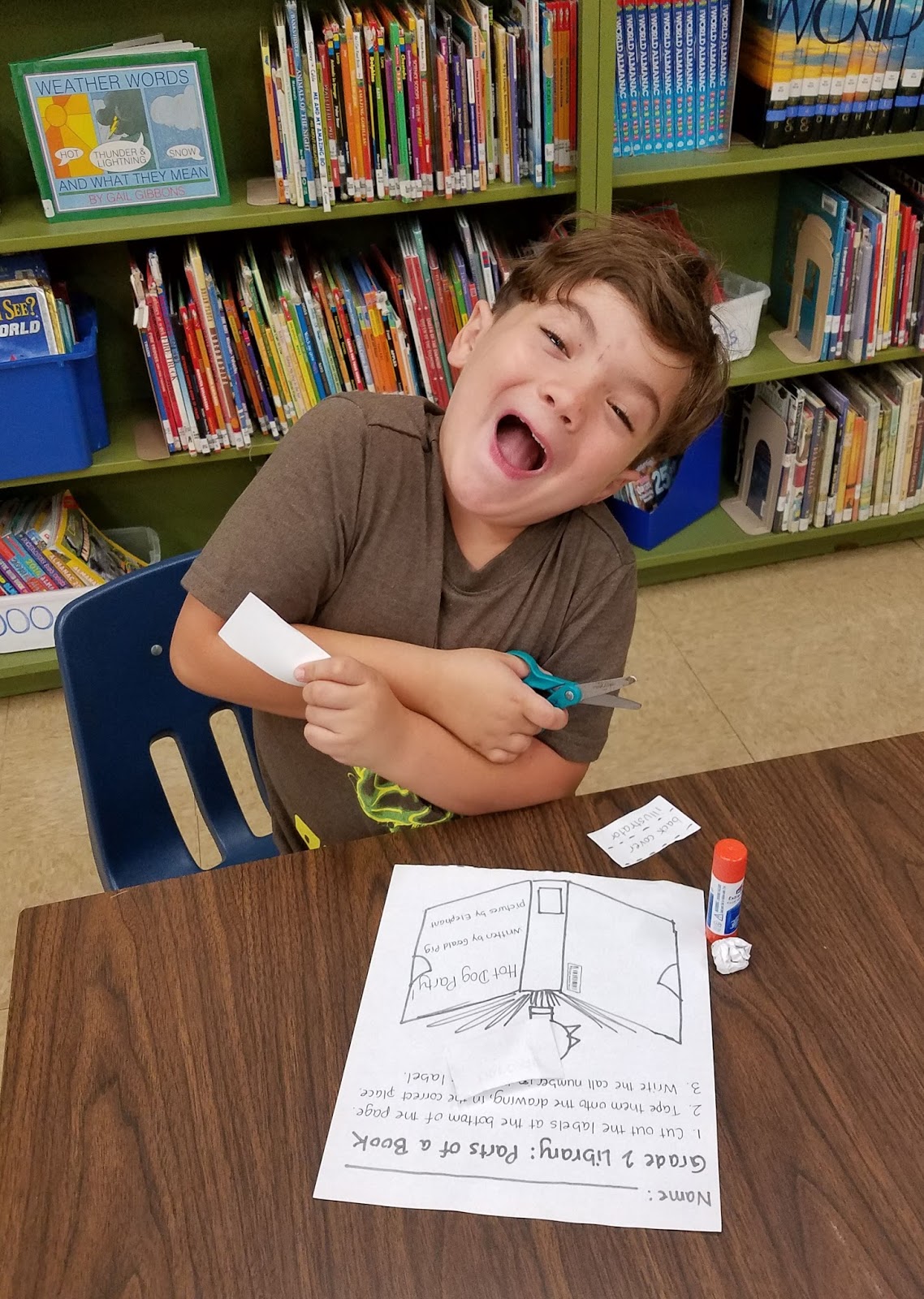 Oak Lawn Library Goings On Labeling Book Parts With Grade 2 Oak Lawn Library Goings On Labeling Book Parts With Grade 2