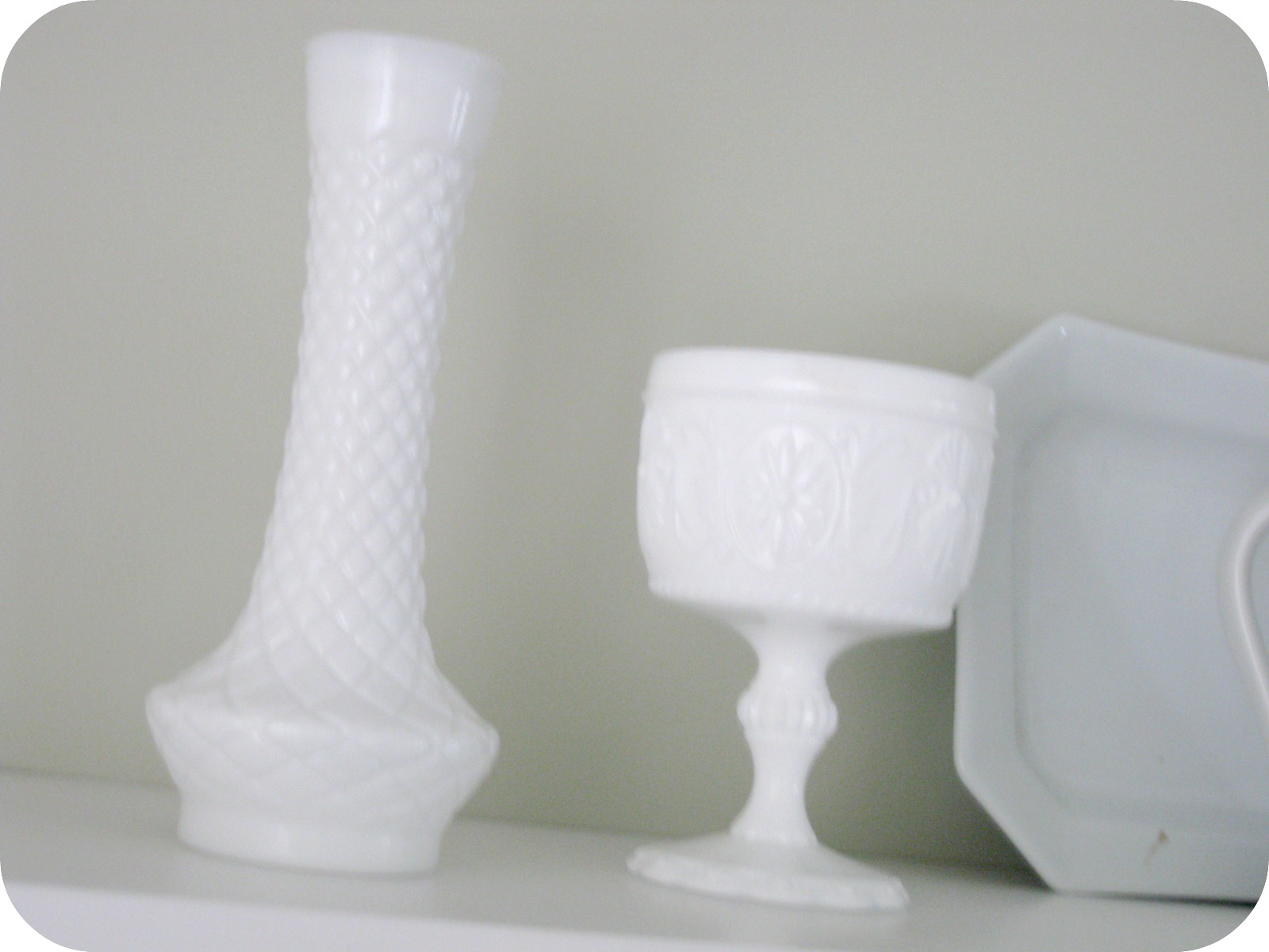 {twenty}something: Milk Glass