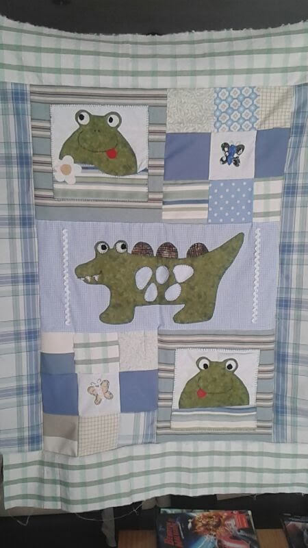 LO que HAGO en mi CASA: COLCHA PATCHWORK PARA CUNA