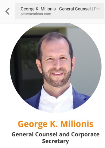 PETERSEN DEAN AND RENOVATE AMERICA / HERO, PARTNERS IN CRIME: CEO ROY ...