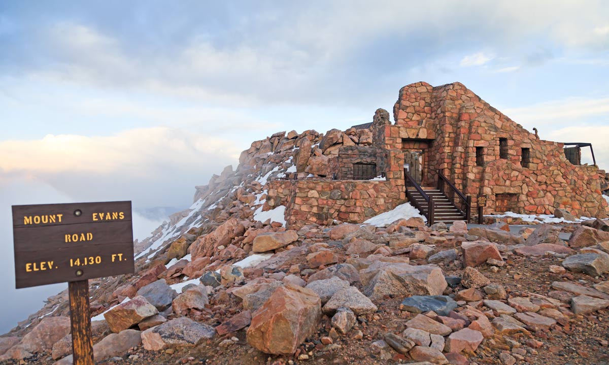 Jose E Hernandez World: Above Clouds in Mount Evans