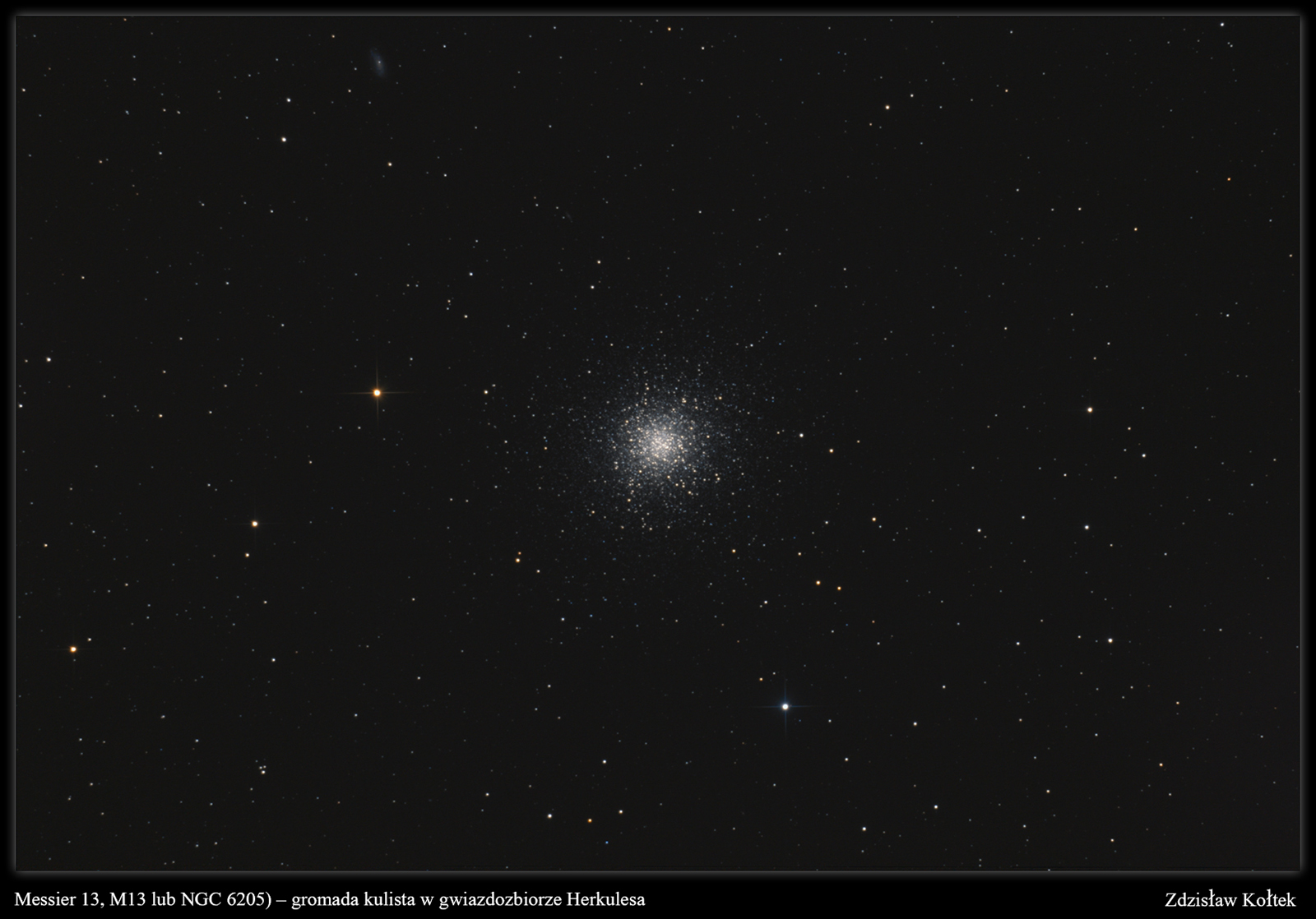 Astronomia Amatorska: Messier 13, M13, NGC 6205