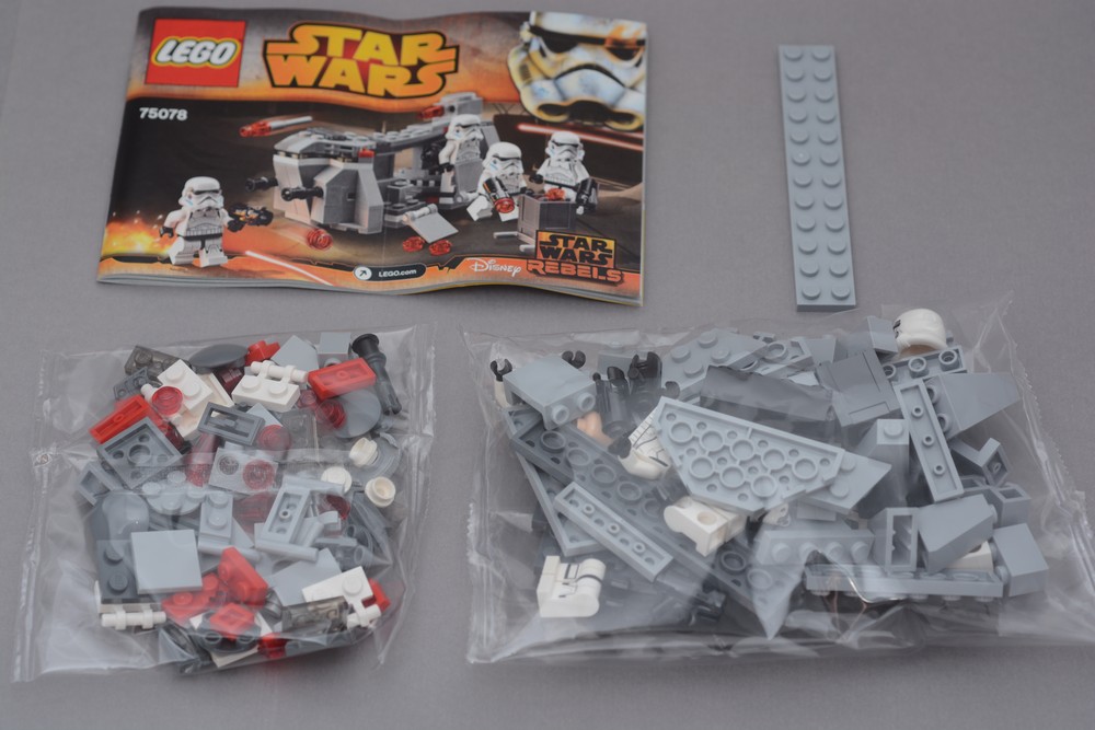 Lego 75078 Imperial Troop Transport 帝國部隊運輸 開箱報告 - 魯蛇實驗室