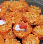 Recipes By Sara: Salsa Rice Bites