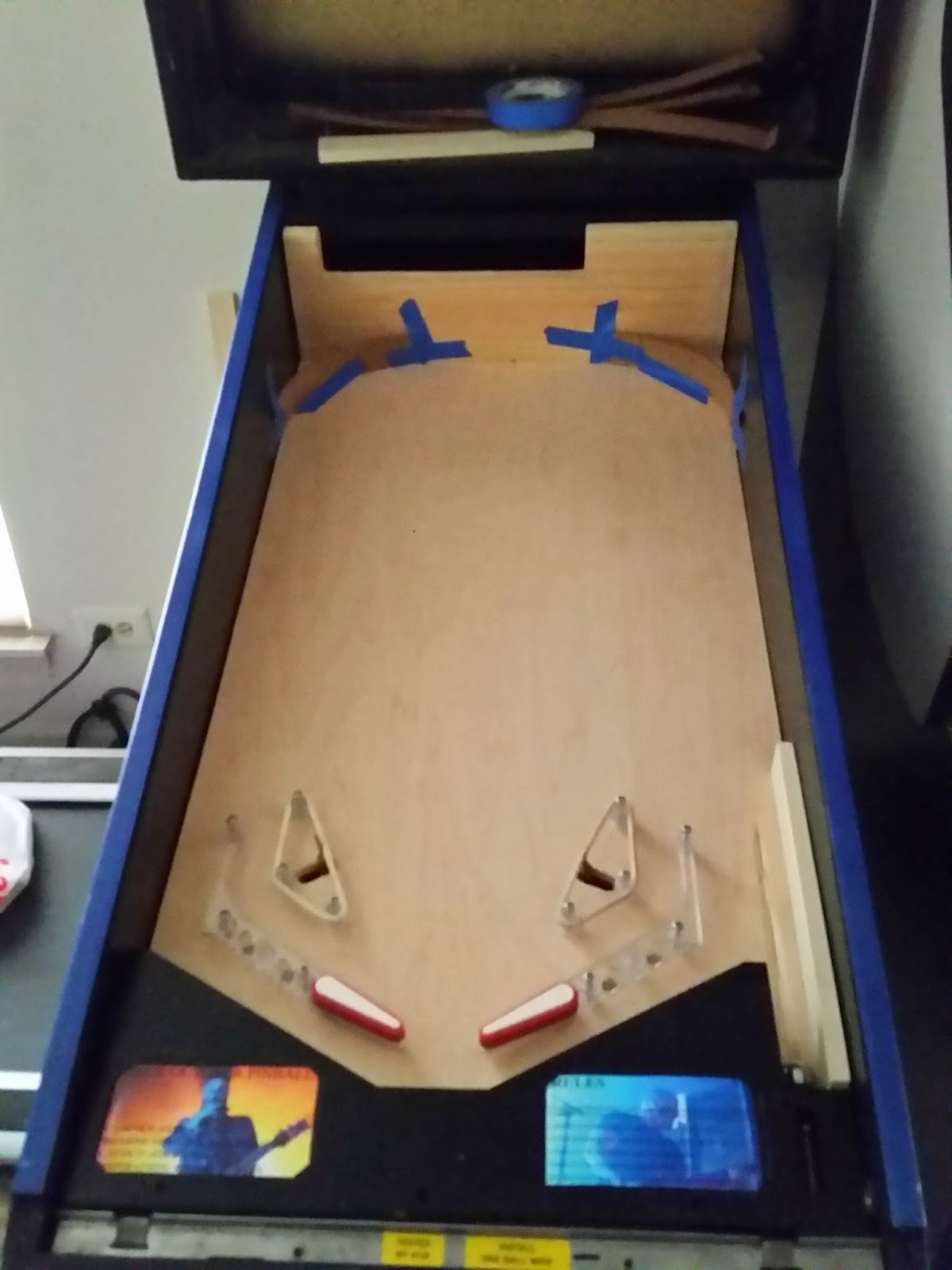 homebrew pinball: whitewood