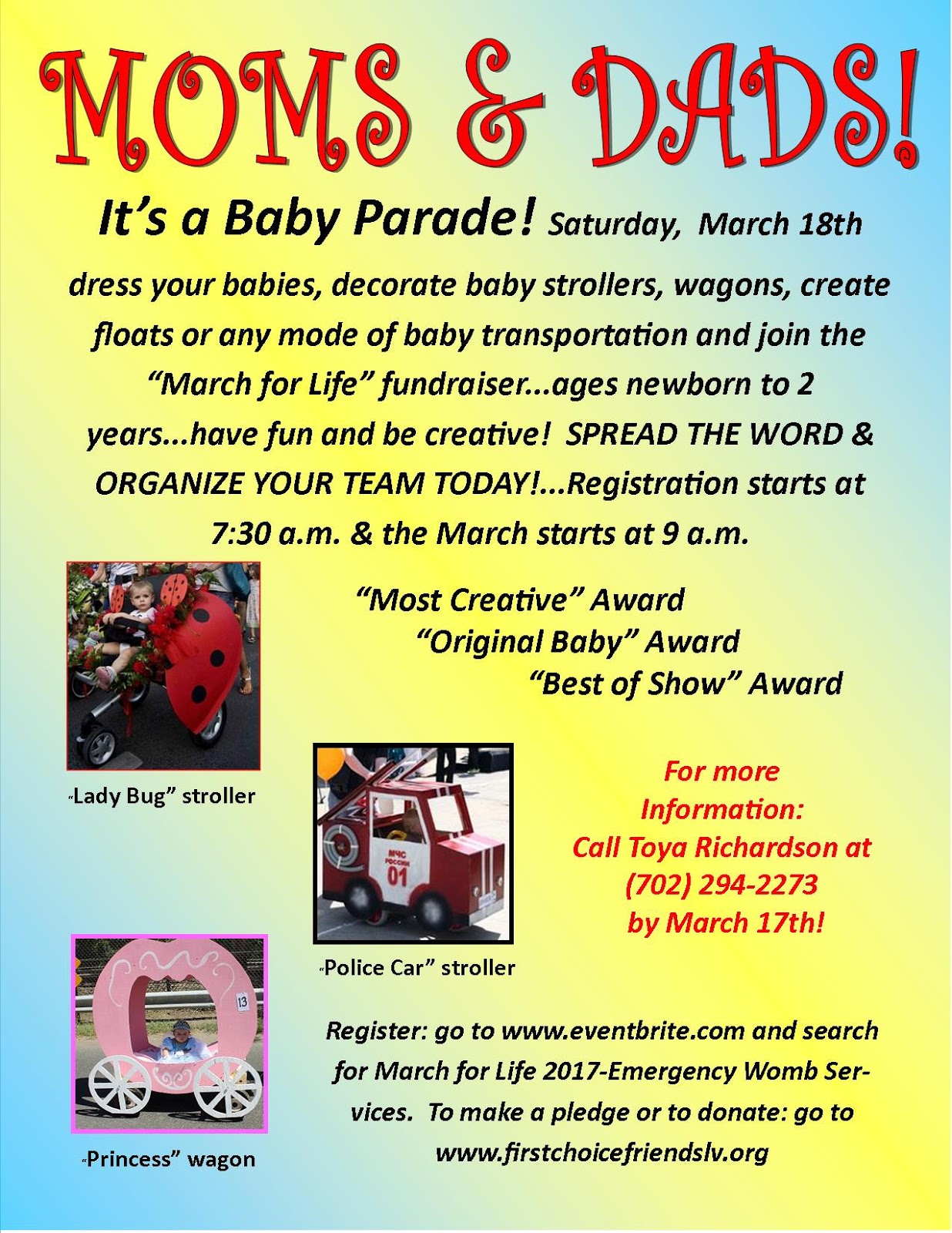 Students For Life Las Vegas: The March for Life is this Saturday!