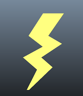 Maya Models: Lightning Bolt Model