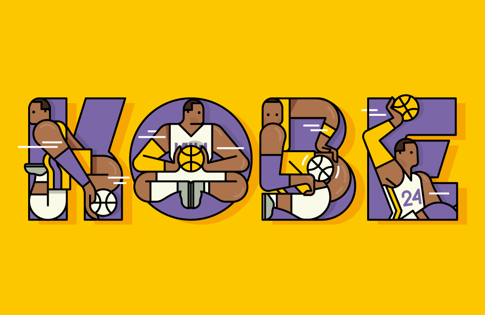 Ilustrador homenageia o ex-jogador da NBA Kobe Bryant - STREETBALL
