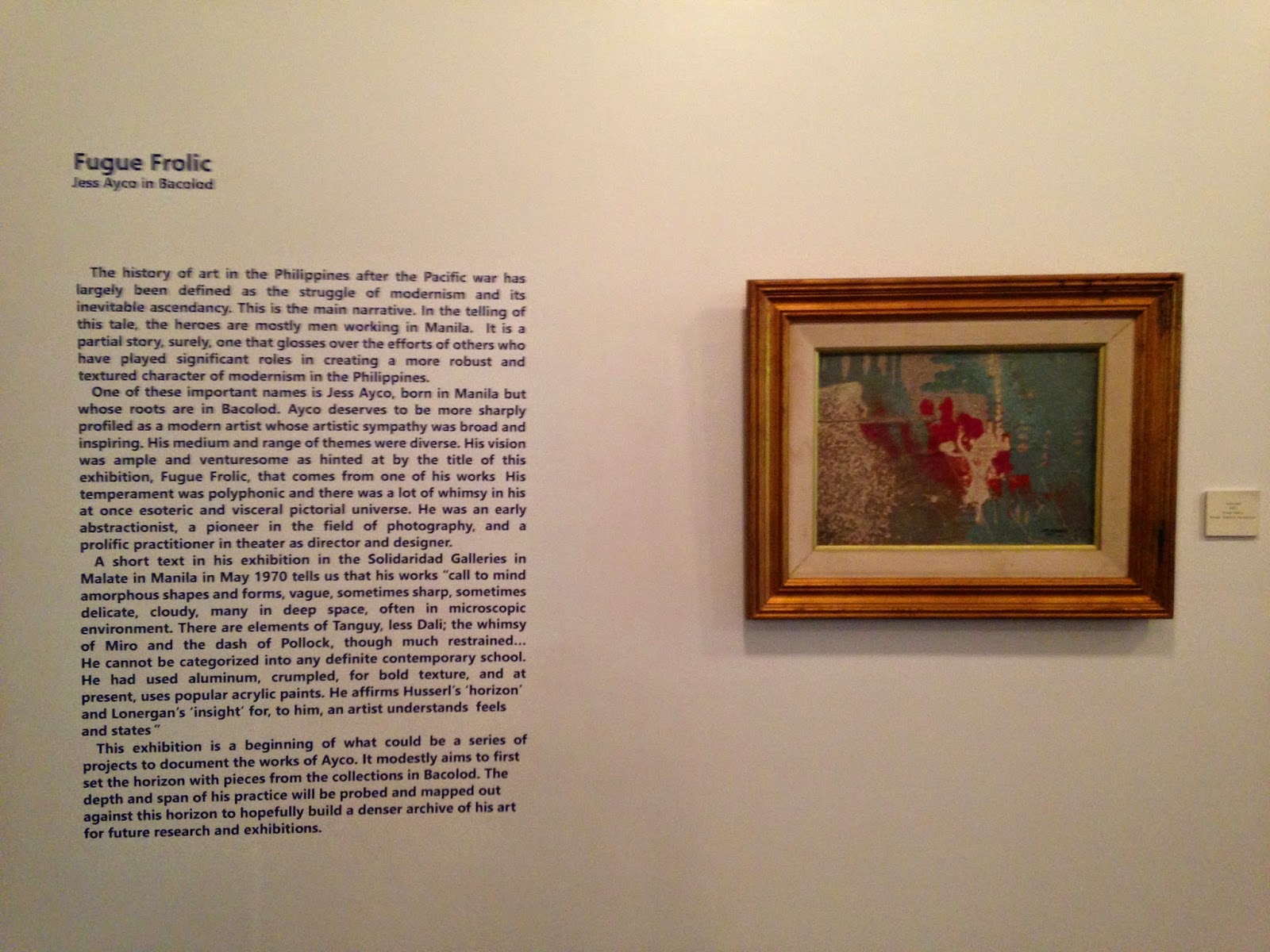 wonder | wander | world: paying tribute to Jess Aiko [not Ayco]