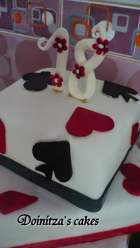 Tort poker | Doinitza`s cakes