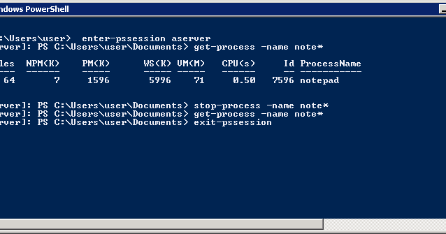 All Things Techie .net: Remotely Running PowerShell