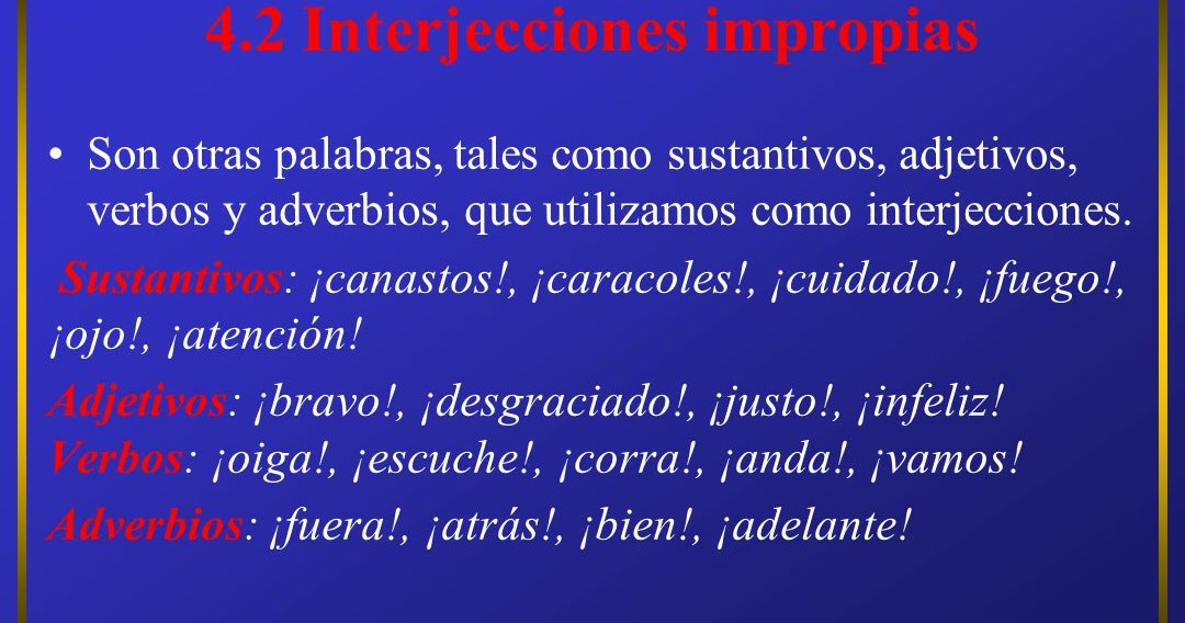 Aprendiendo a Enseñar Español: Las interjecciones...