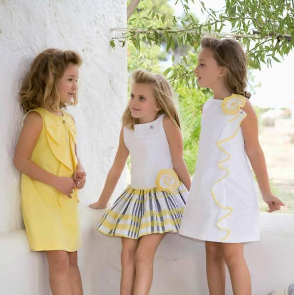 NIÑAS: MODA, MAQUILLAJE Y PEINADOS: VESTIDOS PARA NIÑAS DE AMAYA - MODA ...
