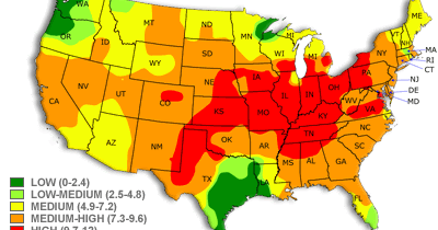 Ragweed Map Usa ~ EXODOINVEST