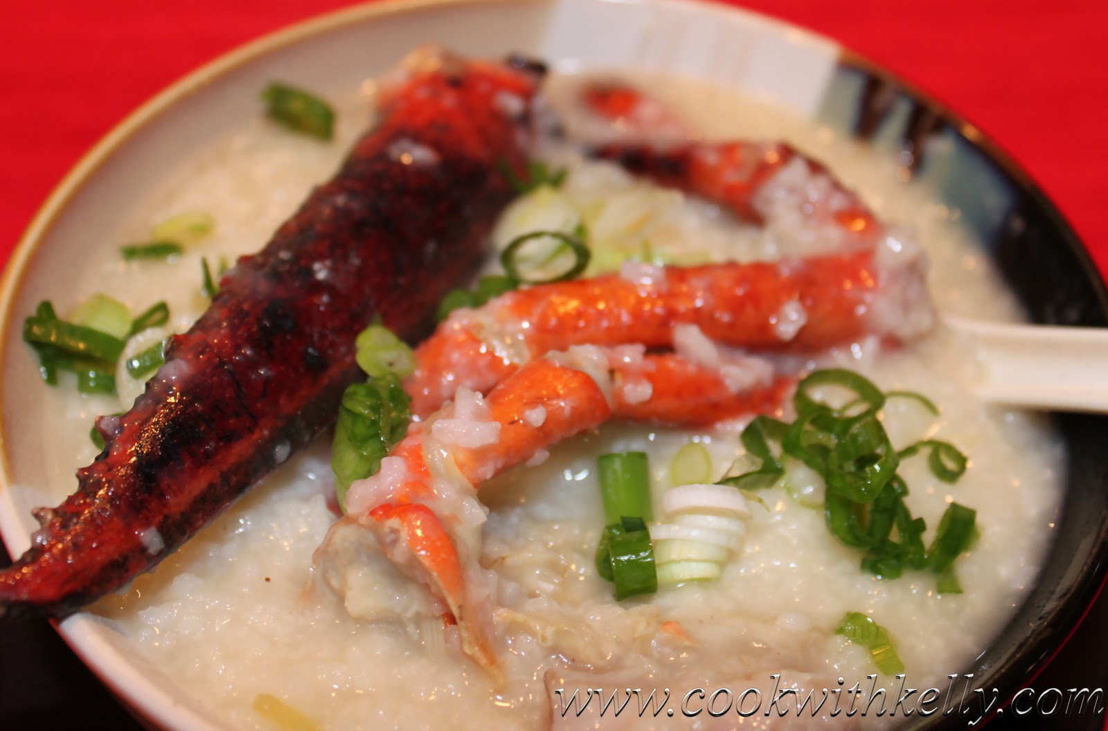 Cook with Kelly: 龍蝦粥/Lobster Congee