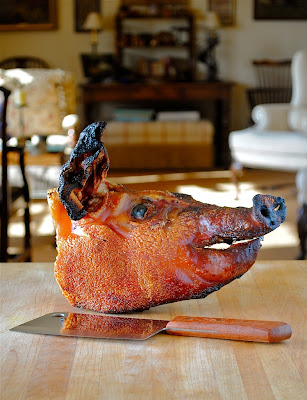 JULES FOOD...: The Pig Head Experience...when OFFAL turns AWFUL