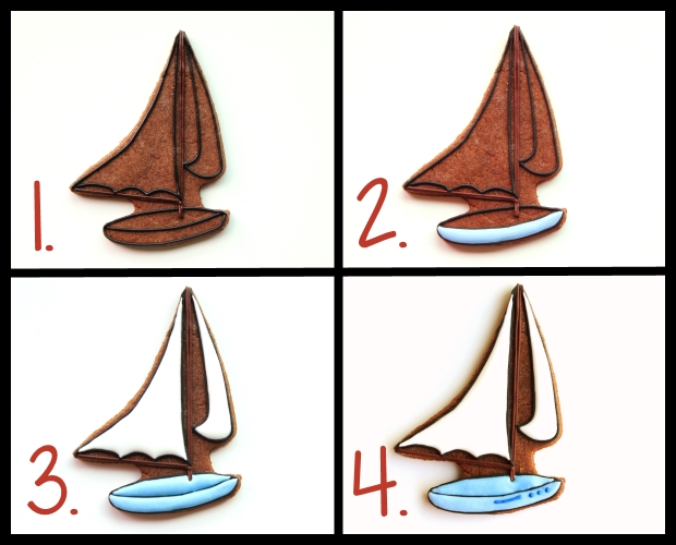 How To Make Sailboat Cookies -- 4 Ways