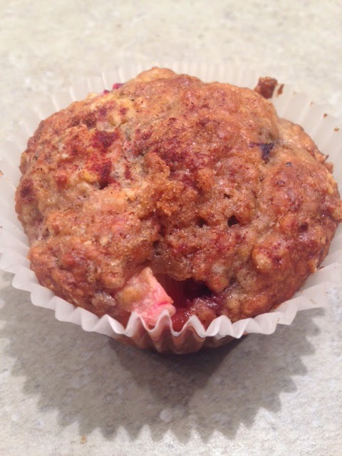 Berry Rhubarb Muffins | Minding Minnesota